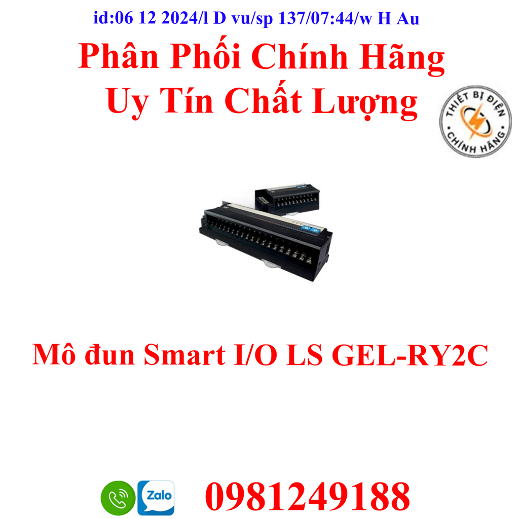 Mô đun Smart I/O LS GEL-RY2C – thietbidienchinhhang