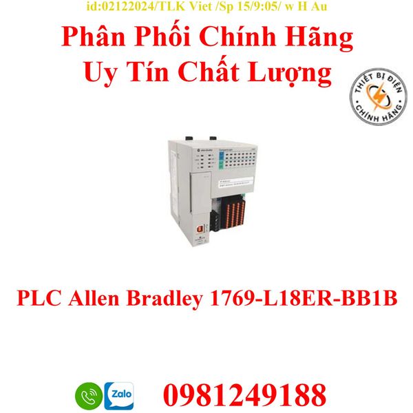 PLC Allen Bradley 1769-L18ER-BB1B – thietbidienchinhhang