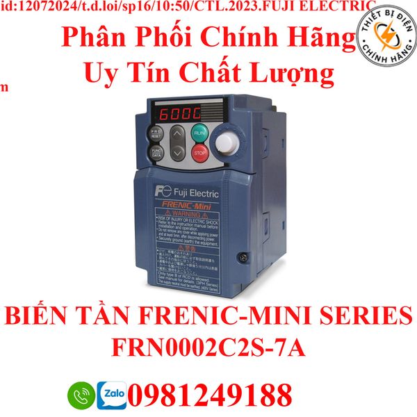 BIẾN TẦN FRENIC-MINI SERIES FRN0002C2S-7A – thietbidienchinhhang