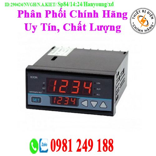 Bộ Điều Khiển Nhiệt Độ Hanyoung KX3N-MEAD – thietbidienchinhhang