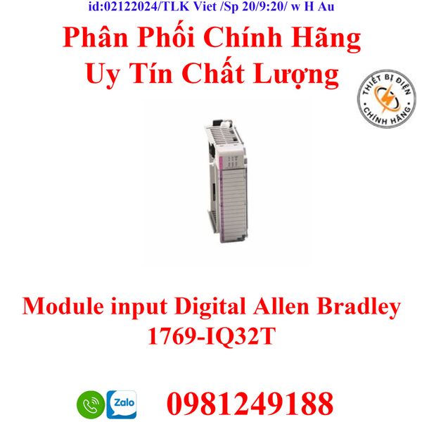 Module input Digital Allen Bradley 1769-IQ32T – thietbidienchinhhang