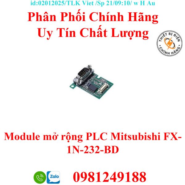 Module mở rộng PLC Mitsubishi FX1N-232-BD – thietbidienchinhhang