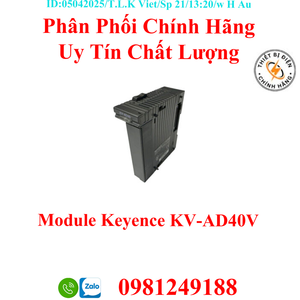 Module Keyence KV-AD40V – thietbidienchinhhang