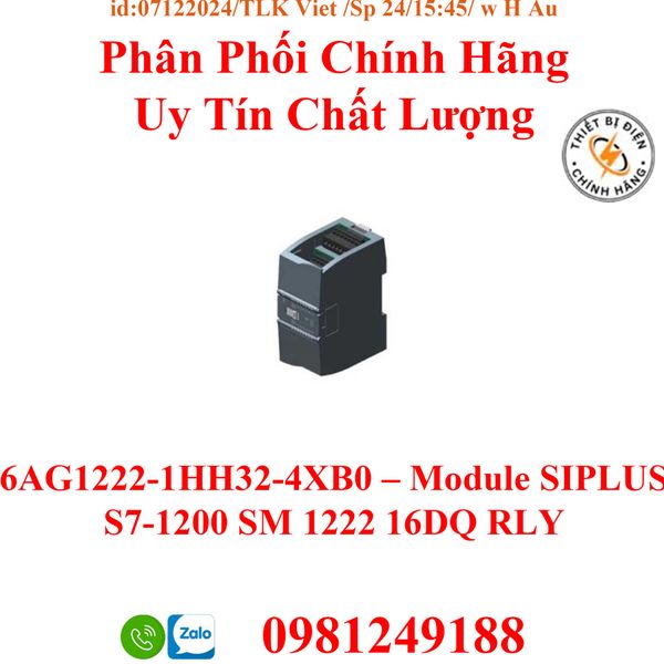 Module 6AG1222-1HH32-4XB0 – Module SIPLUS S7-1200 SM 1222 16DQ RLY ...