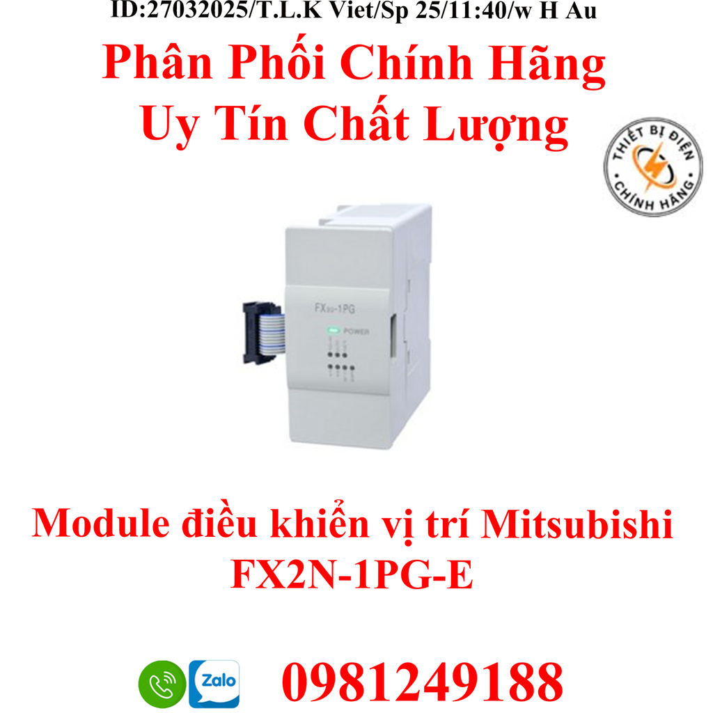 Module điều khiển vị trí Mitsubishi FX2N-1PG-E – thietbidienchinhhang
