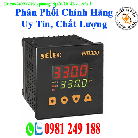 Bộ Điều Khiển Nhiệt Độ Selec PID330-3-0-01 – thietbidienchinhhang