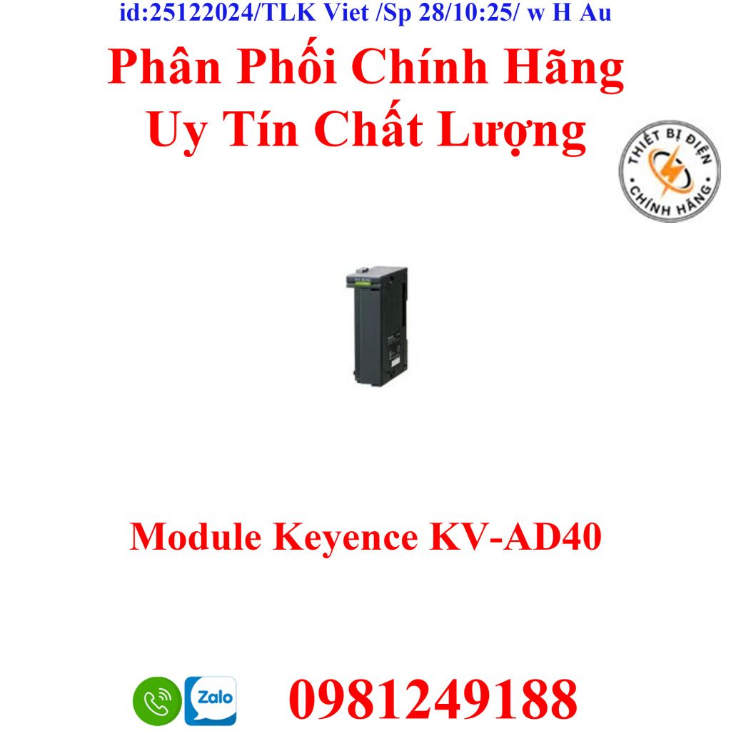 Module Keyence KV-AD40 – thietbidienchinhhang