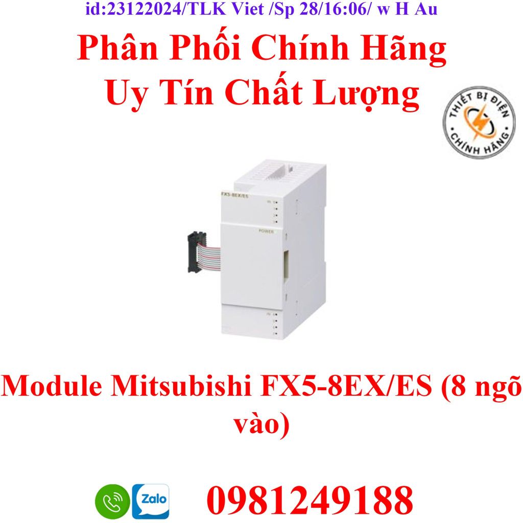 Module Mitsubishi FX5-8EX/ES (8 ngõ vào) – thietbidienchinhhang