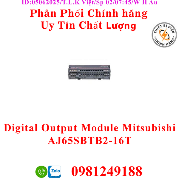 Digital Output Module Mitsubishi AJ65SBTB2-16T – thietbidienchinhhang
