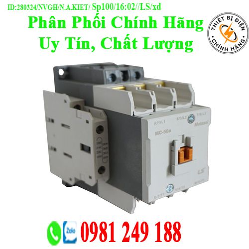 Khởi động từ 3 pha MC-50a-LS – thietbidienchinhhang