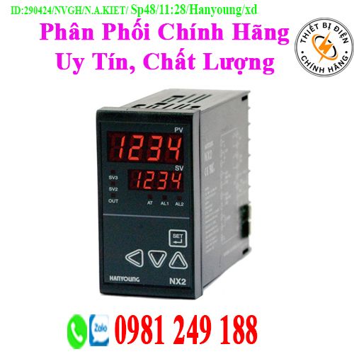 Bộ Điều Khiển Nhiệt Độ Hanyoung NX2-01 – thietbidienchinhhang