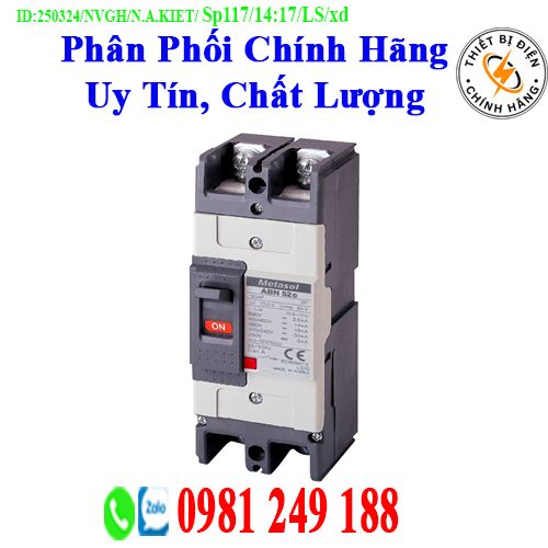 MCCB LS ABN62c 60A 30kA 2P – thietbidienchinhhang