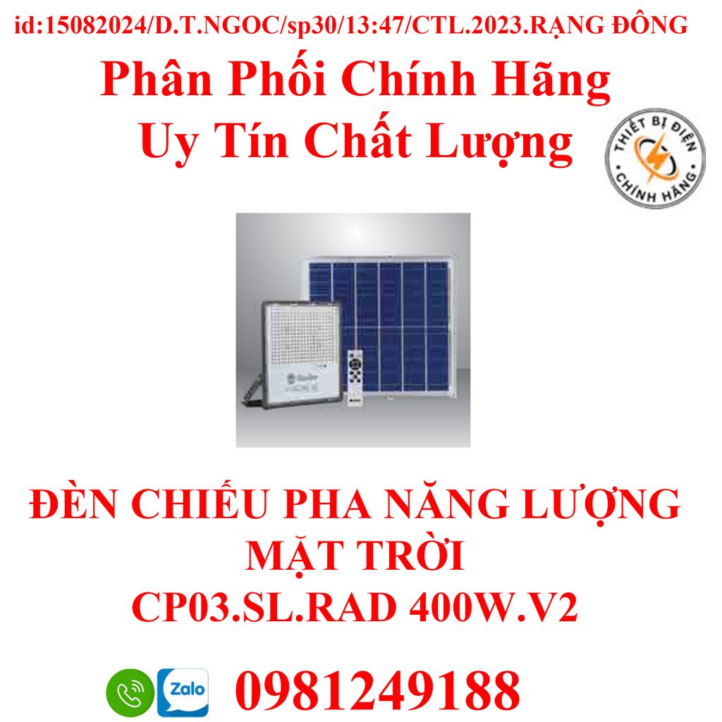 ĐÈN CHIẾU PHA NĂNG LƯỢNG MẶT TRỜI CP03.SL.RAD 400W.V2 – thietbidienchinhhang