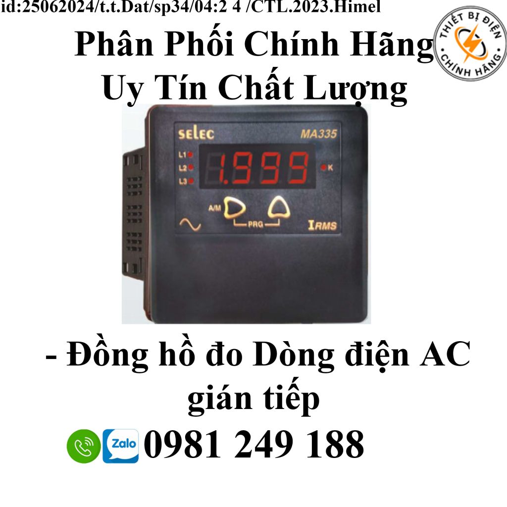 Đồng hồ đo Điện áp MV15 – thietbidienchinhhang