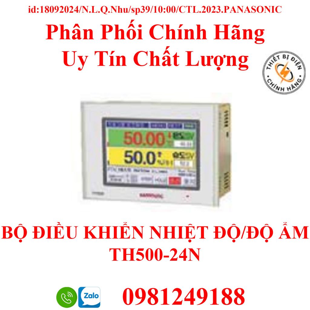 BỘ ĐIỀU KHIỂN NHIỆT ĐỘ/ĐỘ ẨM TH500-24N – thietbidienchinhhang