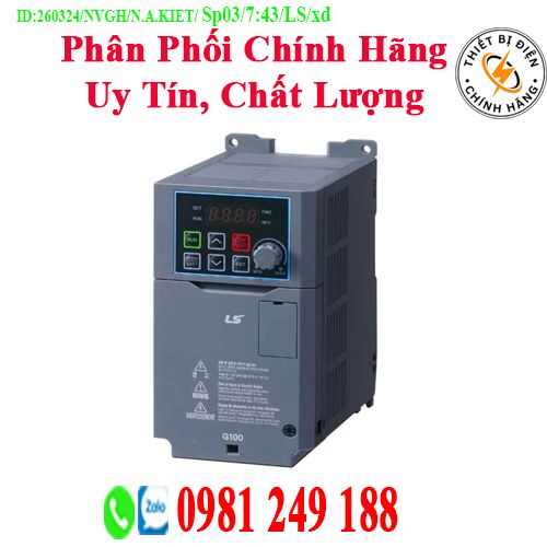 Biến Tần LS LSLV0015G100-2EONN 1.5kw 3 Pha 200V – thietbidienchinhhang