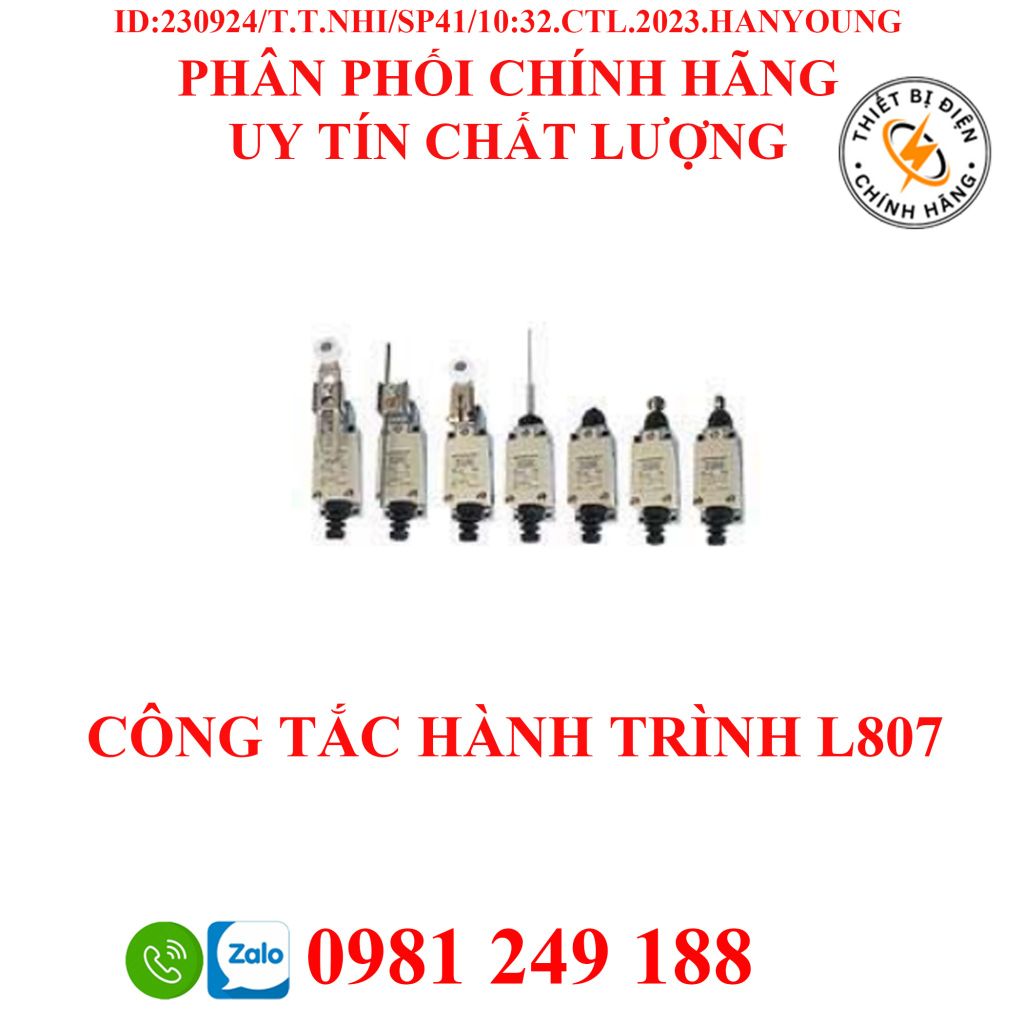 CÔNG TẮC HÀNH TRÌNH L807 – thietbidienchinhhang