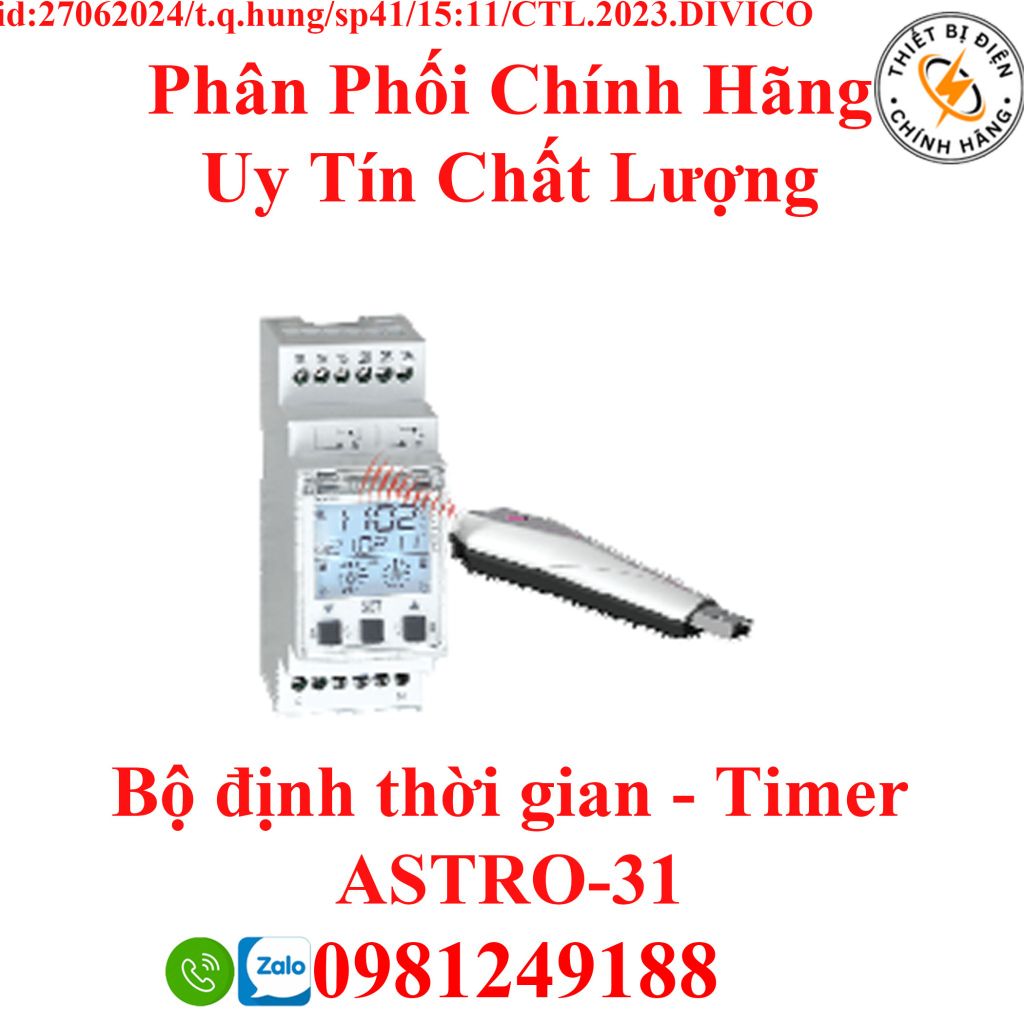 Bộ định thời gian - Timer ASTRO-31 – thietbidienchinhhang