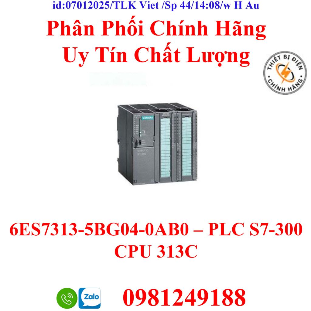 PLC 6ES7313-5BG04-0AB0 – PLC S7-300 CPU 313C – thietbidienchinhhang
