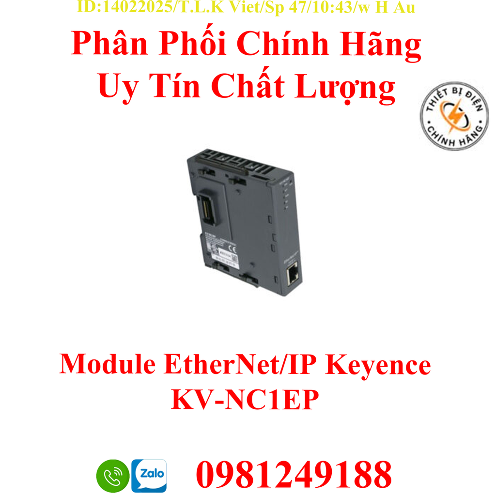 Module EtherNet/IP Keyence KV-NC1EP – thietbidienchinhhang