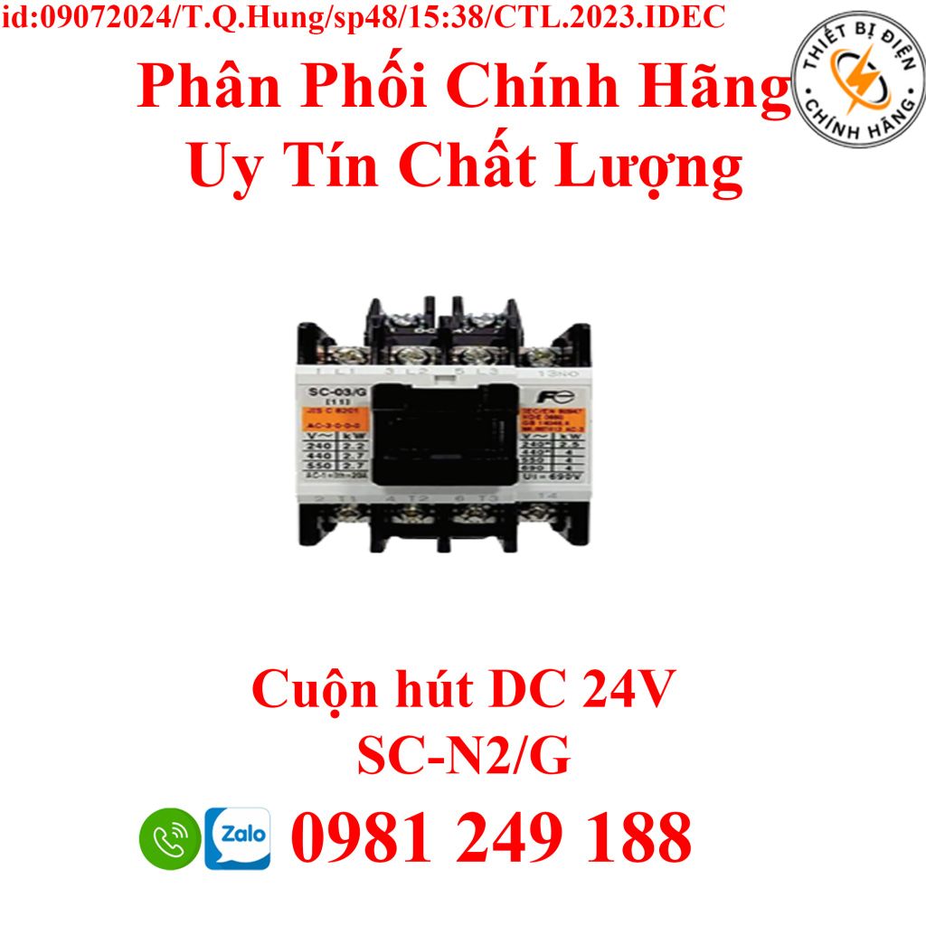 Cuộn hút DC 24V SC-N2/G – thietbidienchinhhang