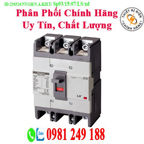 MCCB LS ABN53c 18kA 3P 15A-20A-30A-40A-50A – thietbidienchinhhang