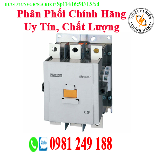 Khởi động từ LS 3P MC-400a 400A (2a2b) – thietbidienchinhhang