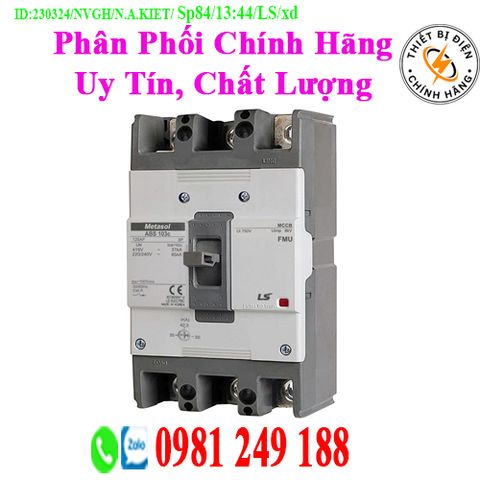 Cầu dao điện MCCB ABS103c FMU 40A 37Ka-LS – thietbidienchinhhang