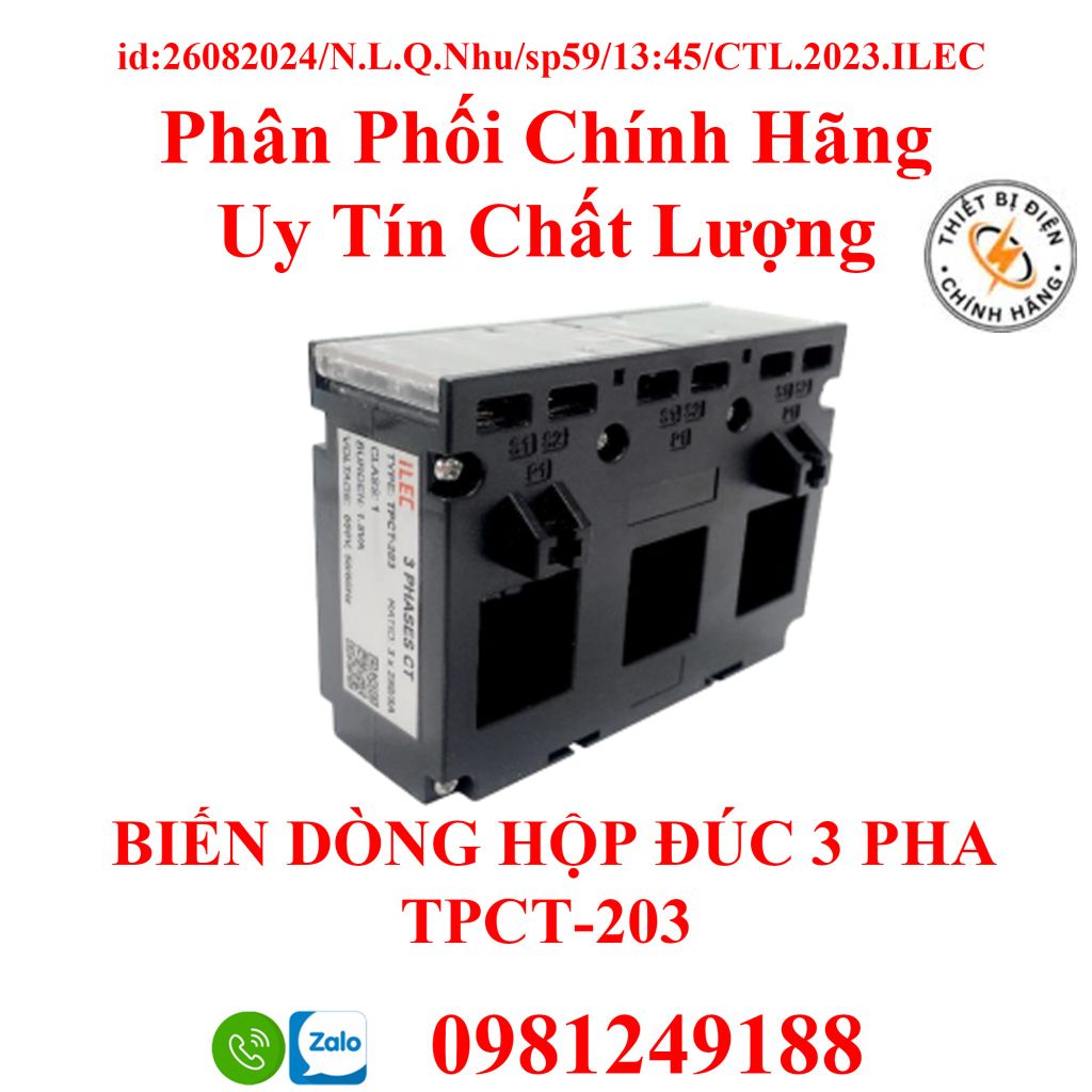 BIẾN DÒNG HỘP ĐÚC 3 PHA TPCT-203 – thietbidienchinhhang