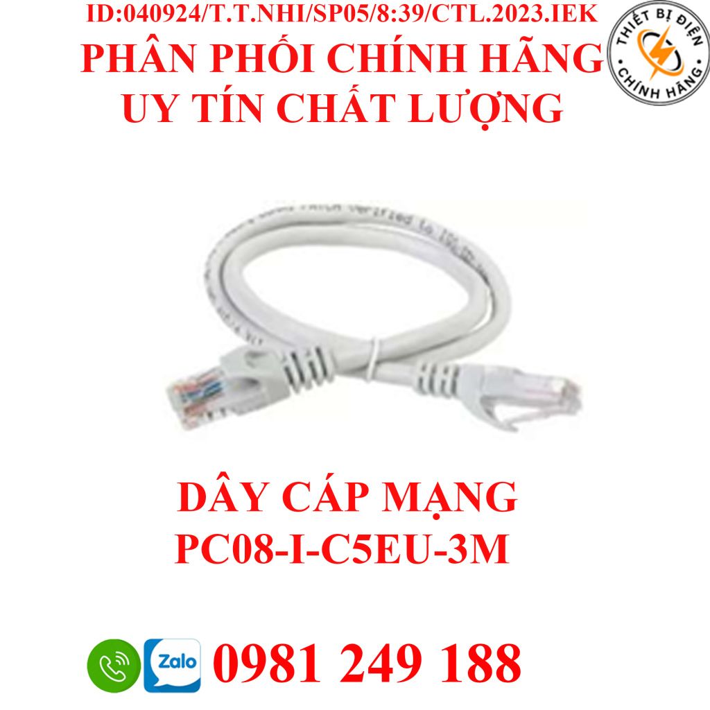 Dây cáp mạng PC08-I-C5EU-3M – thietbidienchinhhang