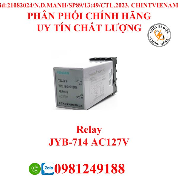 Relay JYB-714 AC127V – thietbidienchinhhang