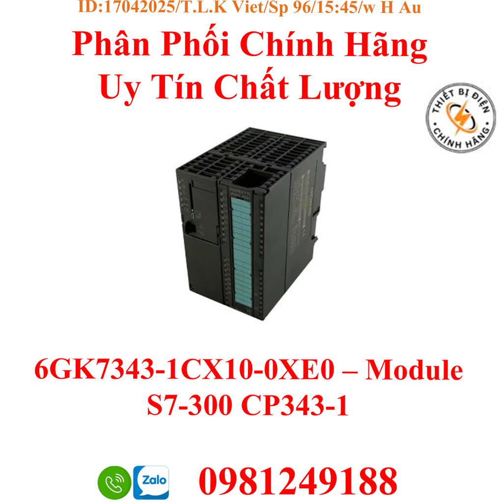 Module 6GK7343-1CX10-0XE0 – Module S7-300 CP343-1 – thietbidienchinhhang