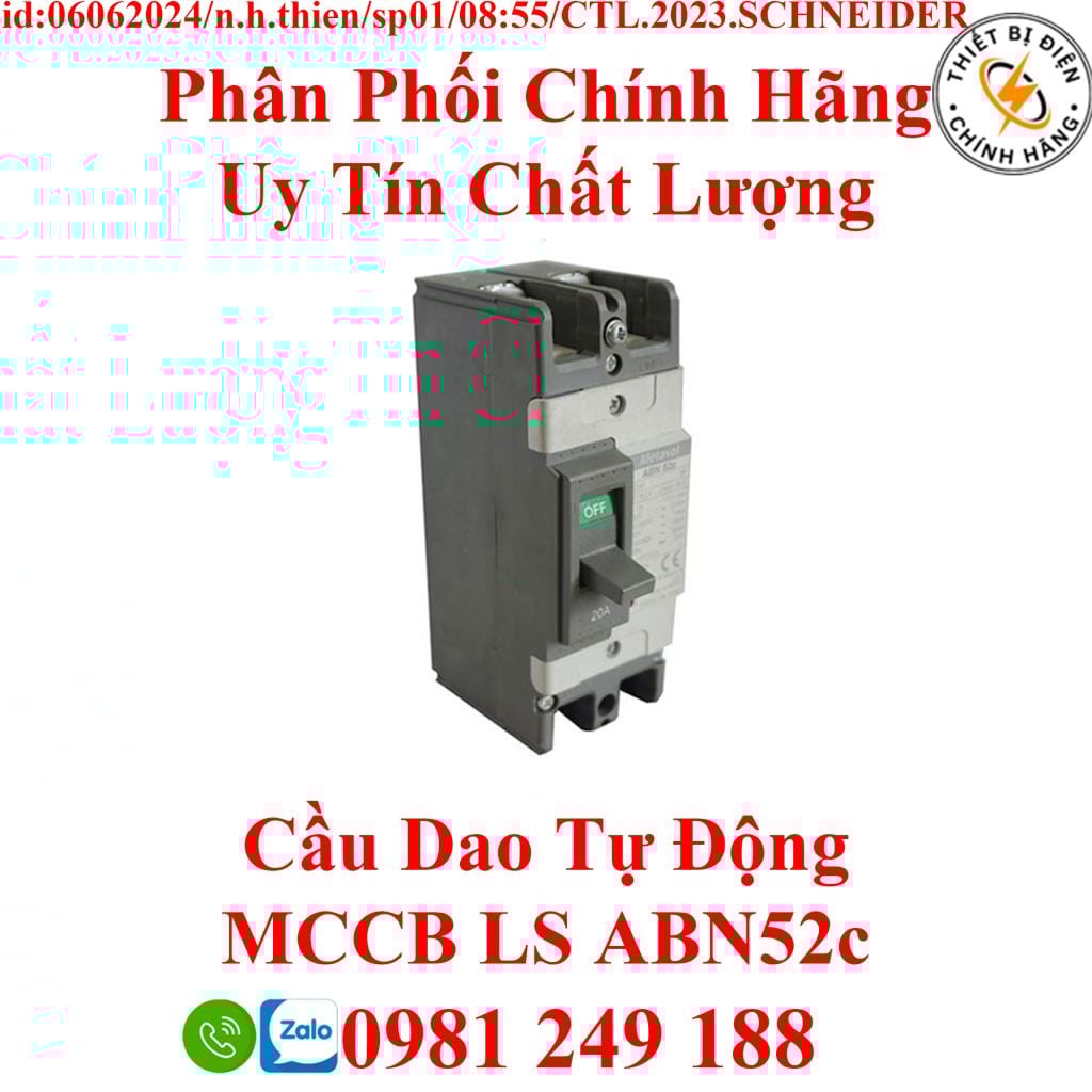 Cầu Dao Tự Động MCCB LS ABN52c – thietbidienchinhhang