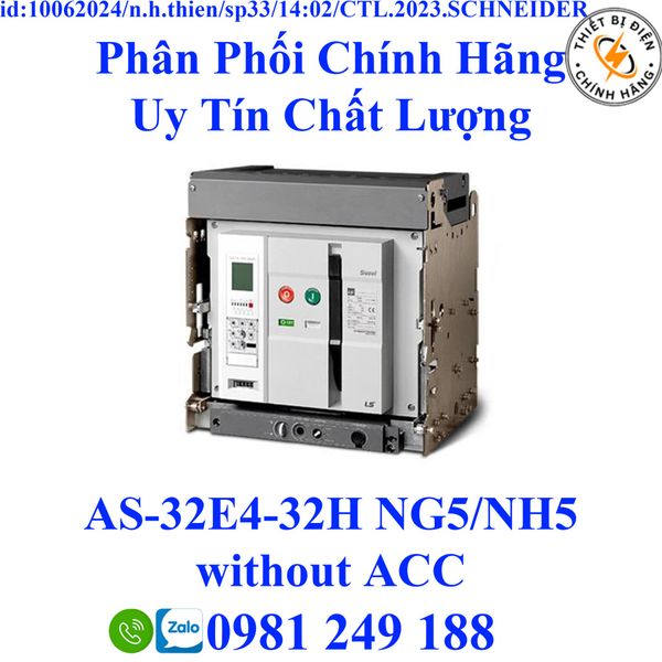 AS-32E4-32H NG5/NH5 without ACC – thietbidienchinhhang