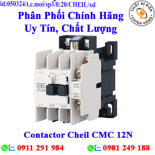 Contactor Cheil CMC 12N – thietbidienchinhhang