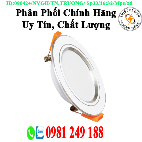 ĐÈN LED DOWNLIGHT DLB-7V – thietbidienchinhhang