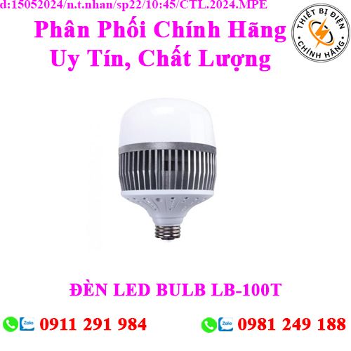 ĐÈN LED BULB LB-100T – thietbidienchinhhang