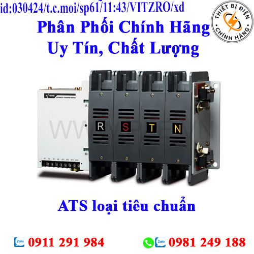 ATS loại tiêu chuẩn - 612WN 4P 1200A – thietbidienchinhhang