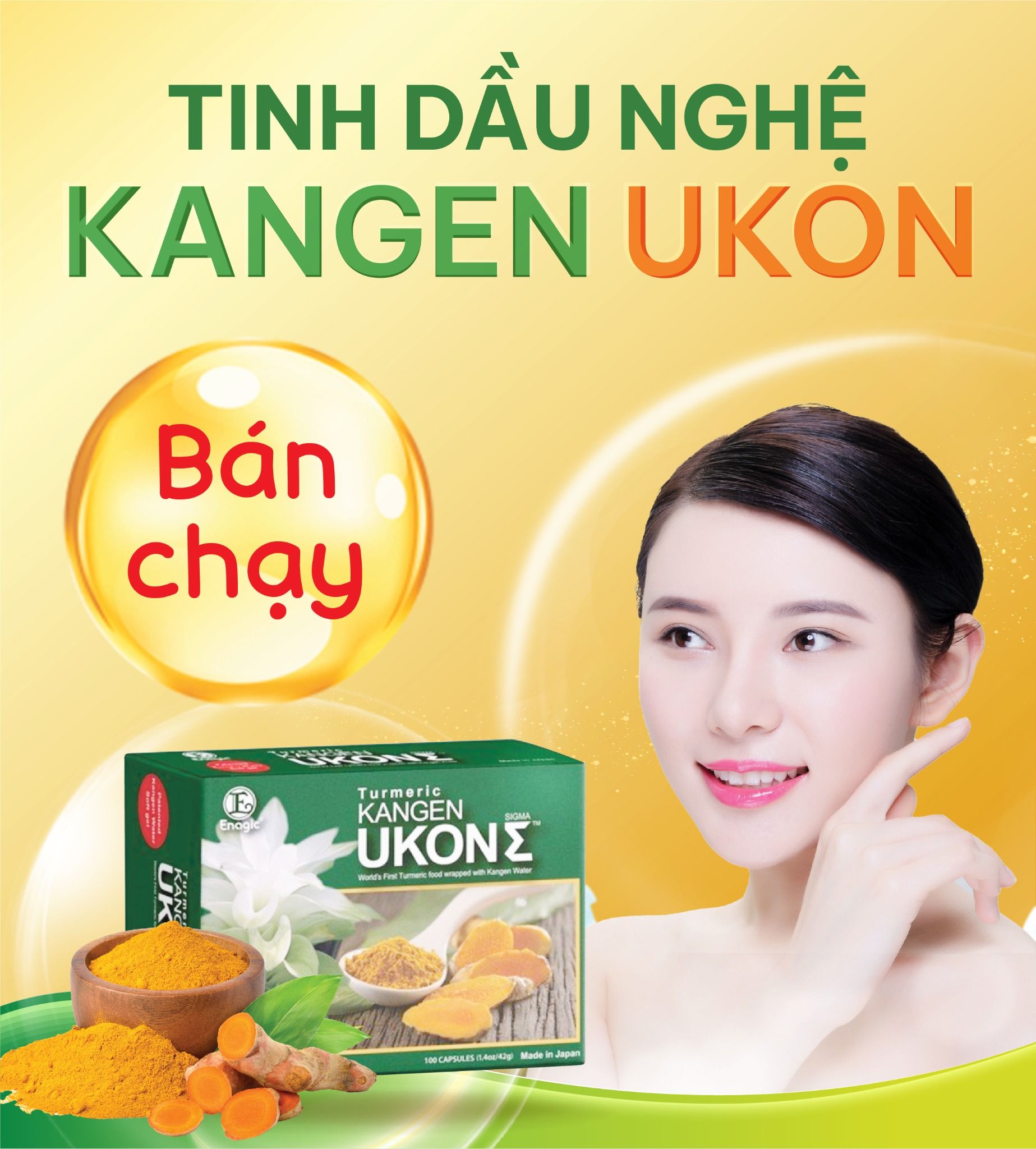 Tinh dầu nghệ Kangen Ukon – Kangenwave