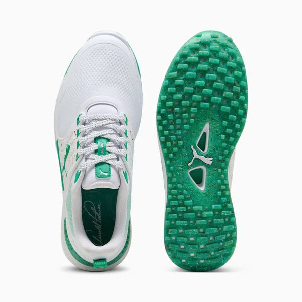 Giày Puma IGNITE Elevate API P.Wht-Grassy Green-Rosso Corsa