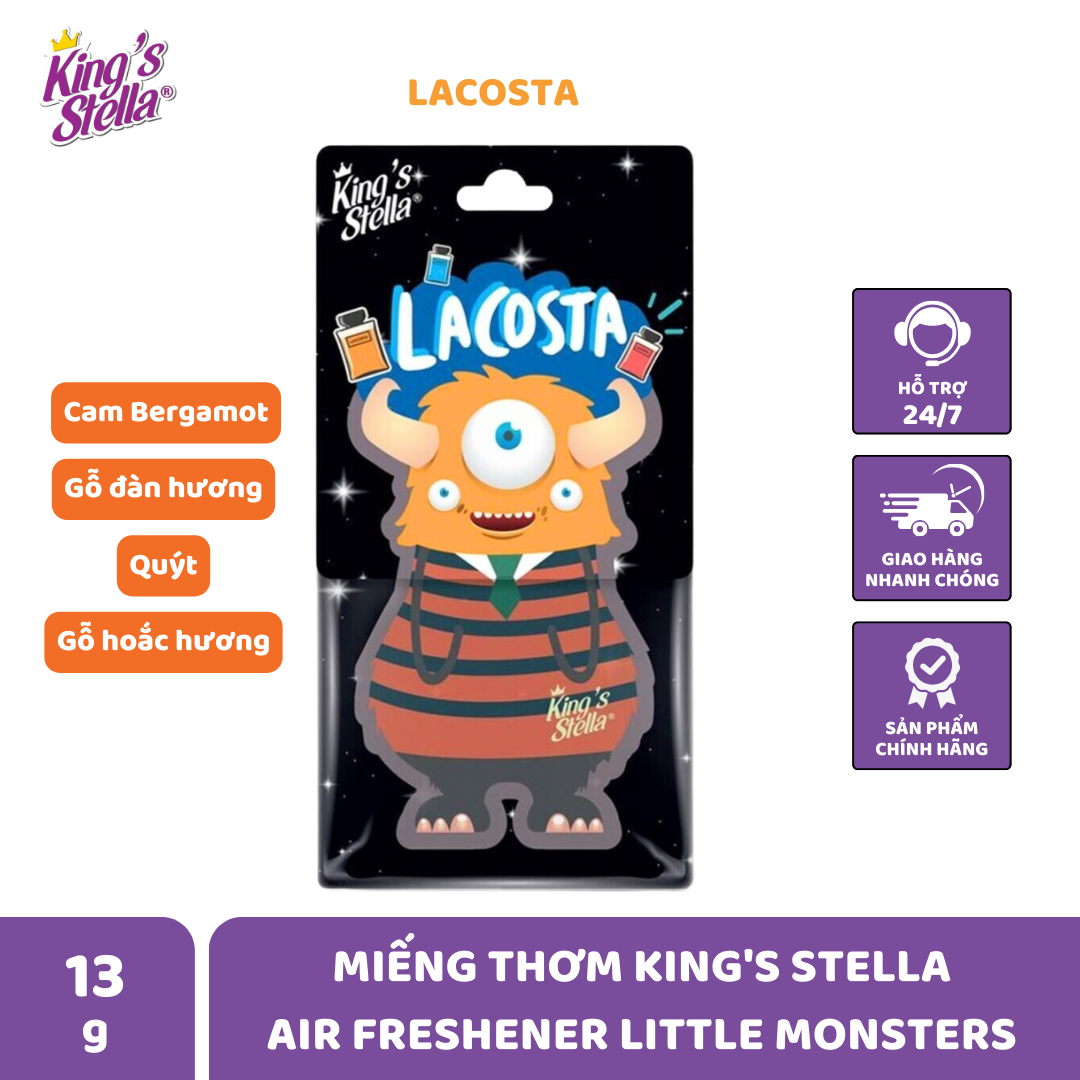 Miếng sáp thơm không khí King's Stella Little Monster - 13g – Phạm ...