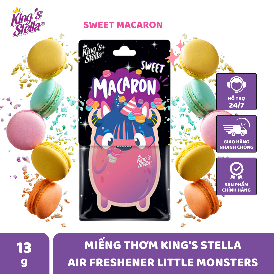 Miếng sáp thơm không khí King's Stella Little Monster - 13g – Phạm ...
