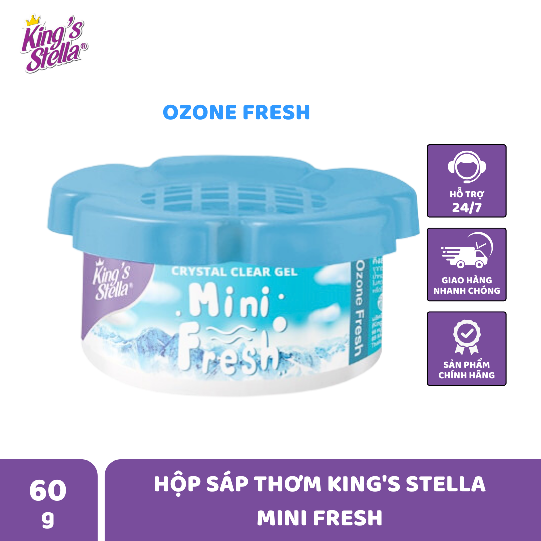 Sáp thơm King's Stella khử mùi Mini Fresh - 60g – Phạm Nguyên International