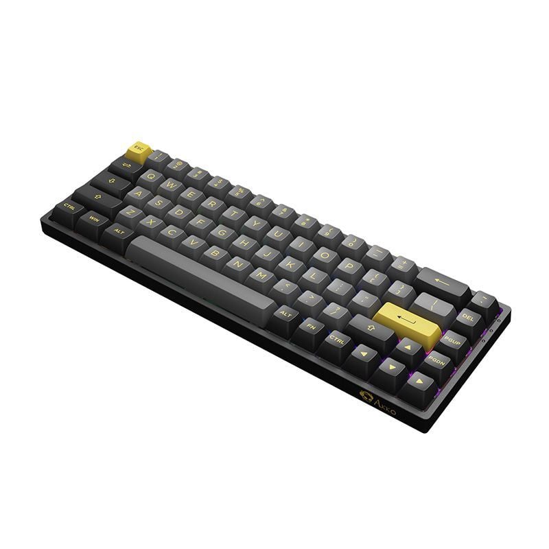 Bàn phím AKKO 3068B Plus Black Gold - chính hãng giá rẻ - Xgear