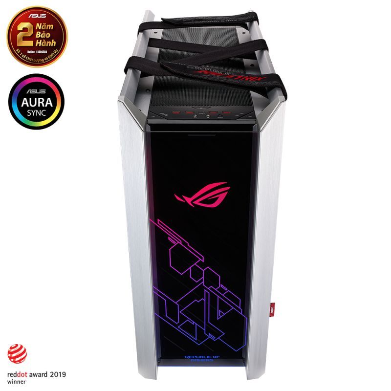 Case Asus ROG Strix Helios White Edition RGB - chính hãng
