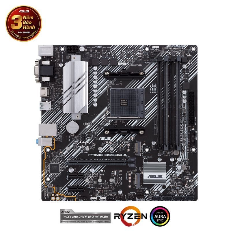 Mainboard Asus PRIME B550M-A - chính hãng giá rẻ Xgear