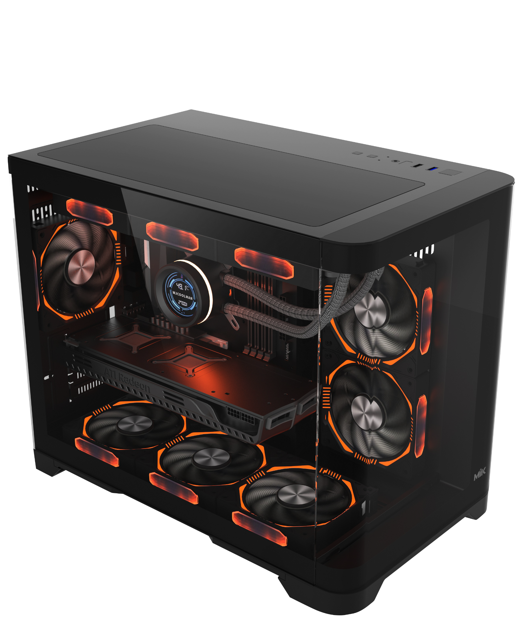 CASE MIK FOCALORS M BLACK