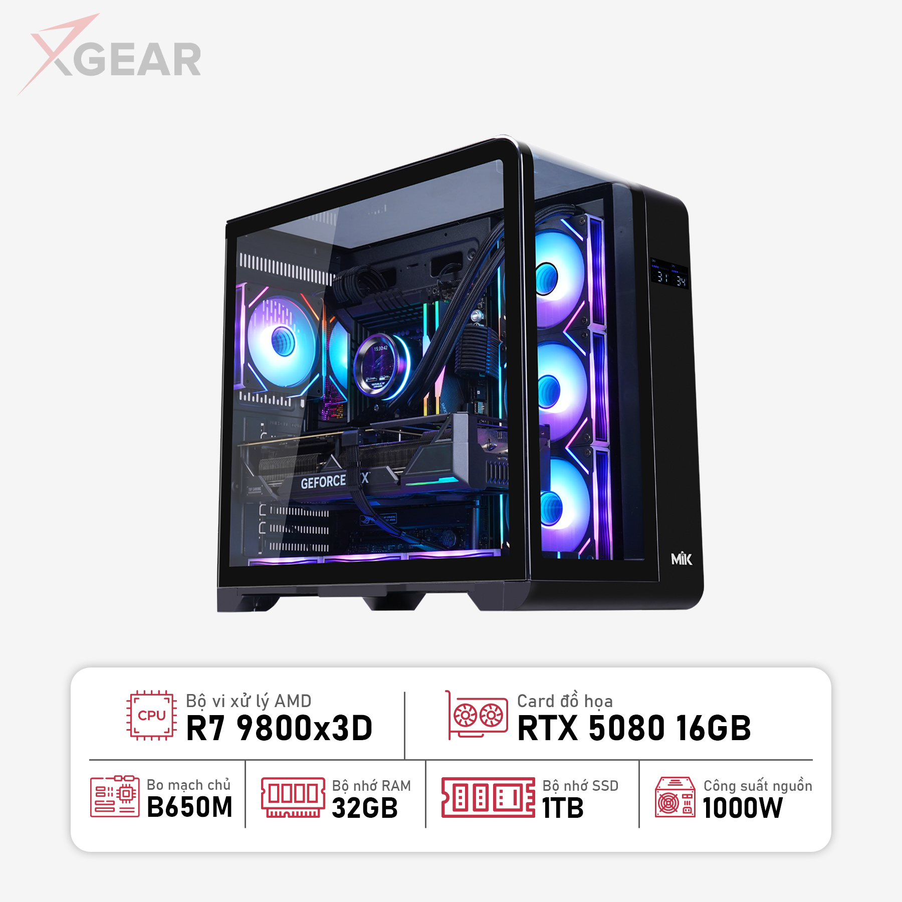 PC Gaming R7 9800X3D RTX 5080