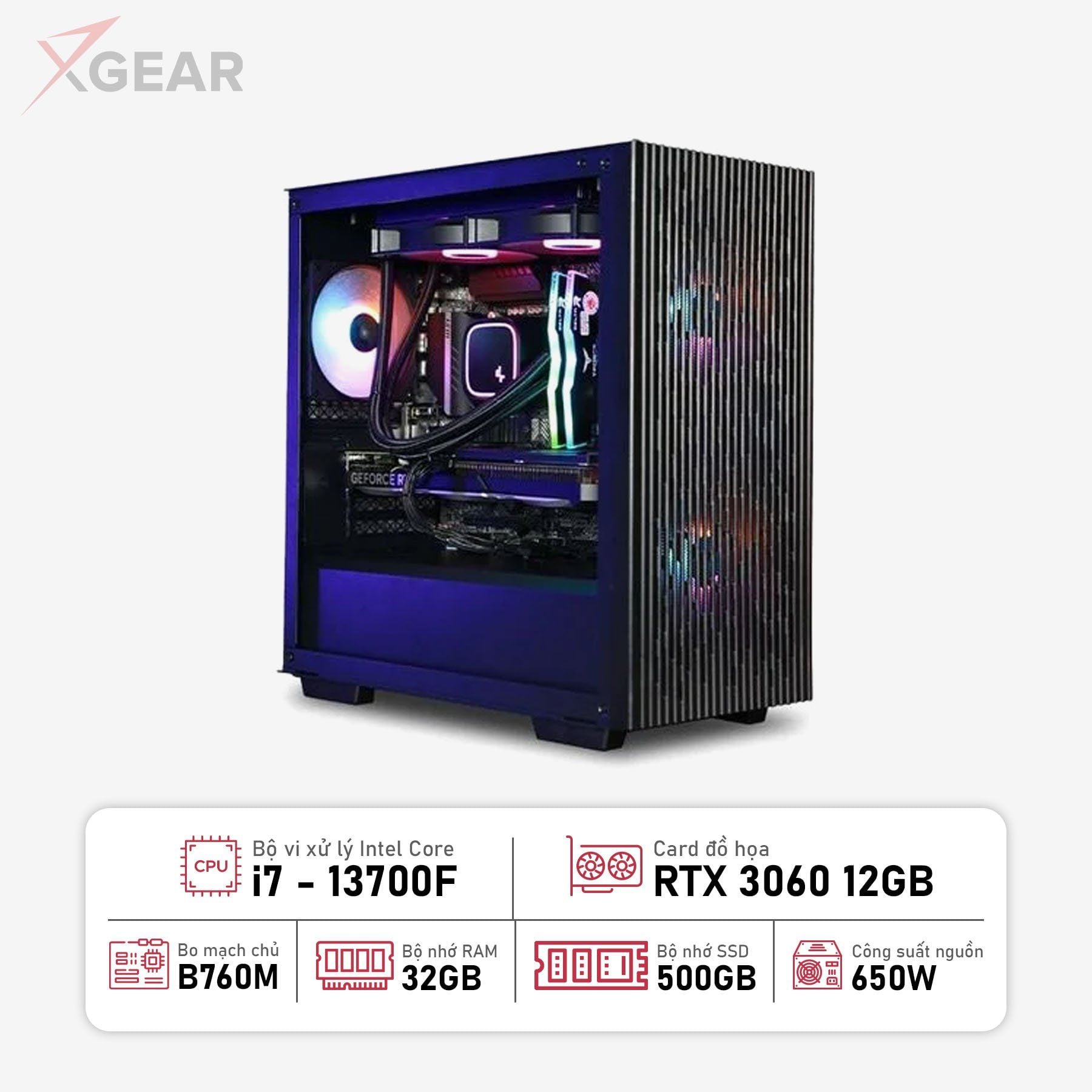 [XGEAR] PC Gaming Xi7 Plus
