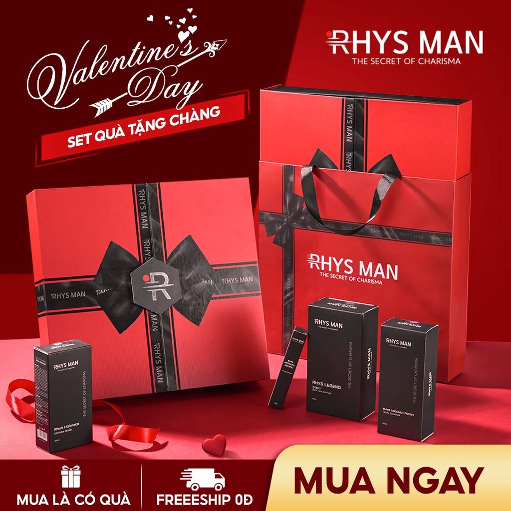 RHYS MAN - Chăm Sóc Đàn Ông Thế Hệ Mới